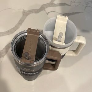 Stanley | Dining | Stanley Cream Coal Bundle 4 Oz Adventure Quencher ...